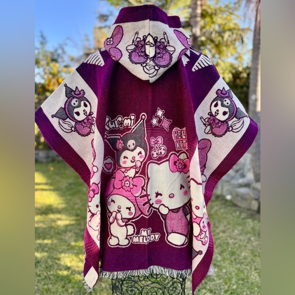 Hand Crafted | Jackets & Coats | Youth Alpaca Poncho Exclusive Hello ...